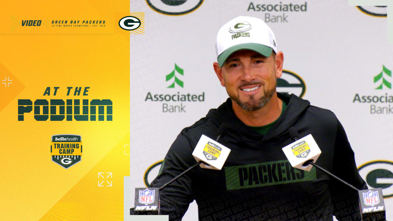 Matt LaFleur sees depth chart as 'ever-evolving'