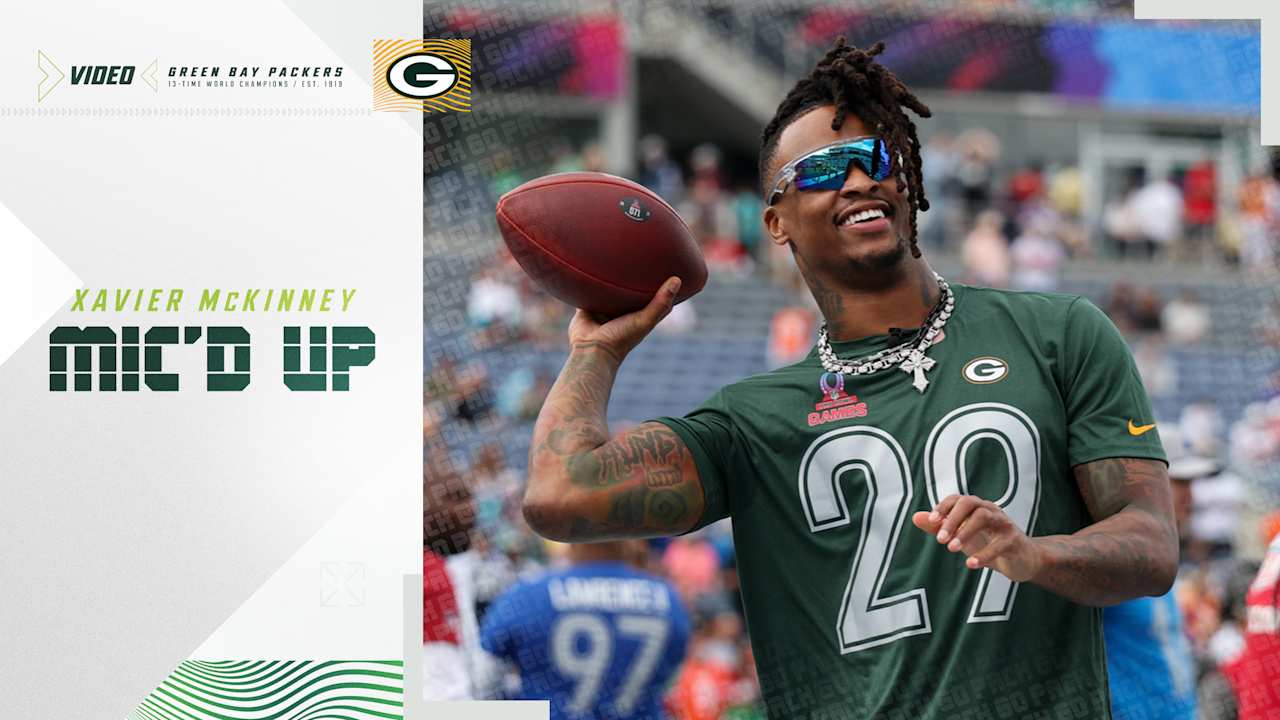 Mic'd Up: Xavier McKinney at the Pro Bowl Games
