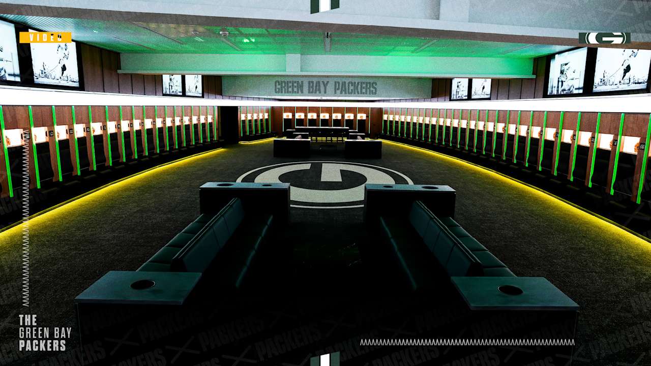 New Packers locker room: First look
