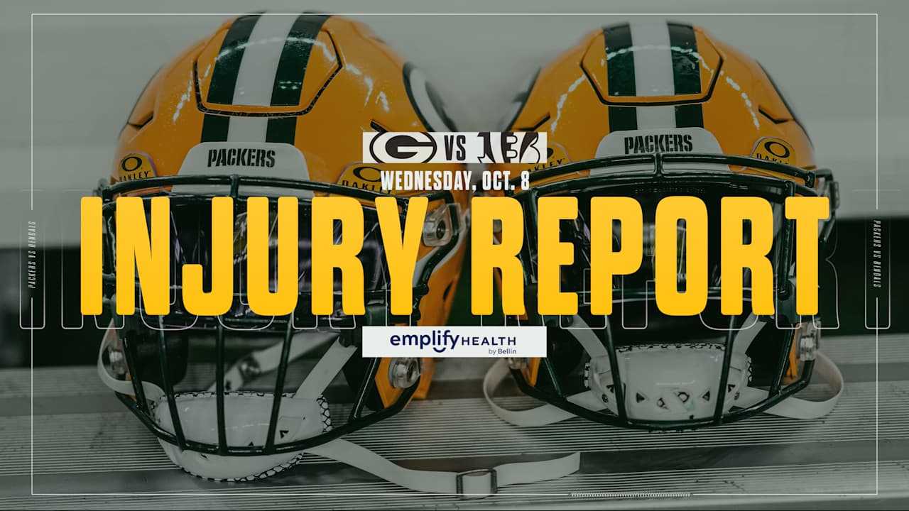 Packers-Bengals Injury Report | Oct. 8, 2025