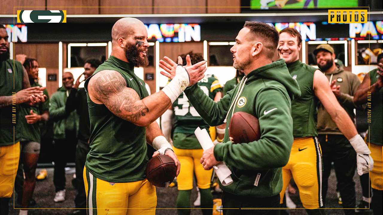 Photos: Inside the Packers' locker room after Week 12 win vs. Vikings