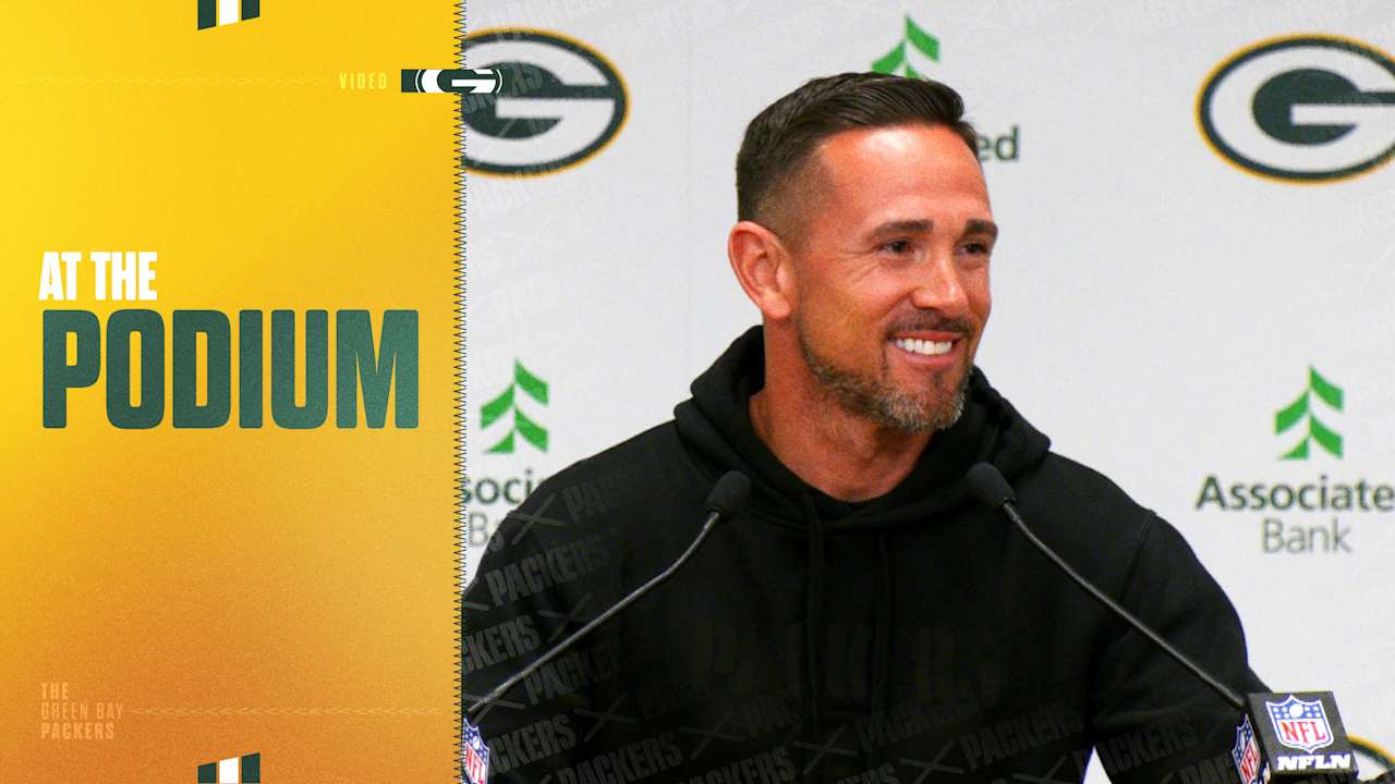 Matt LaFleur on Edgerrin Cooper: 'He looks as explosive as I've seen him'