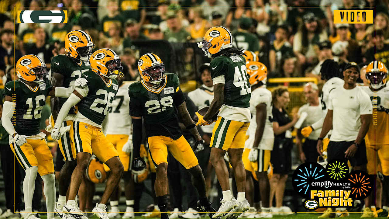Highlight: Omar Brown INTERCEPTION | 2025 Packers Family Night