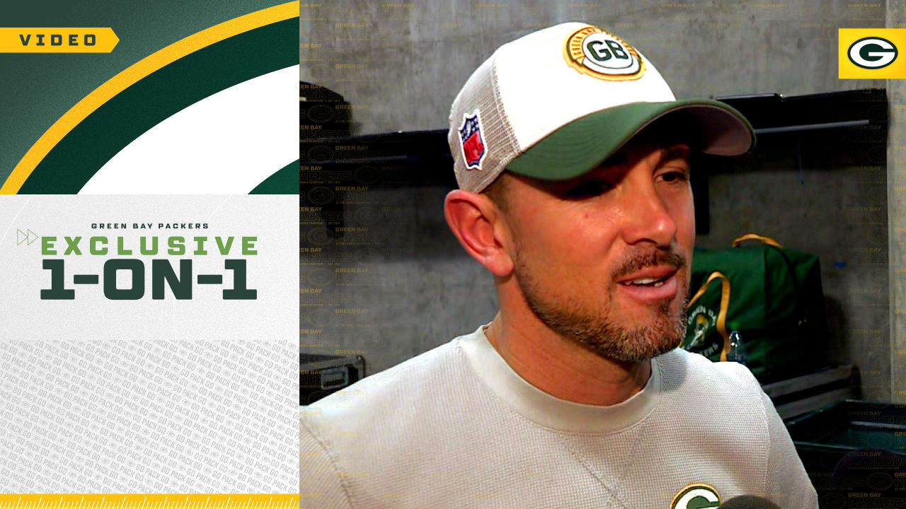 Matt LaFleur 1-on-1: 'Our guys, they battled, they found a way to win'