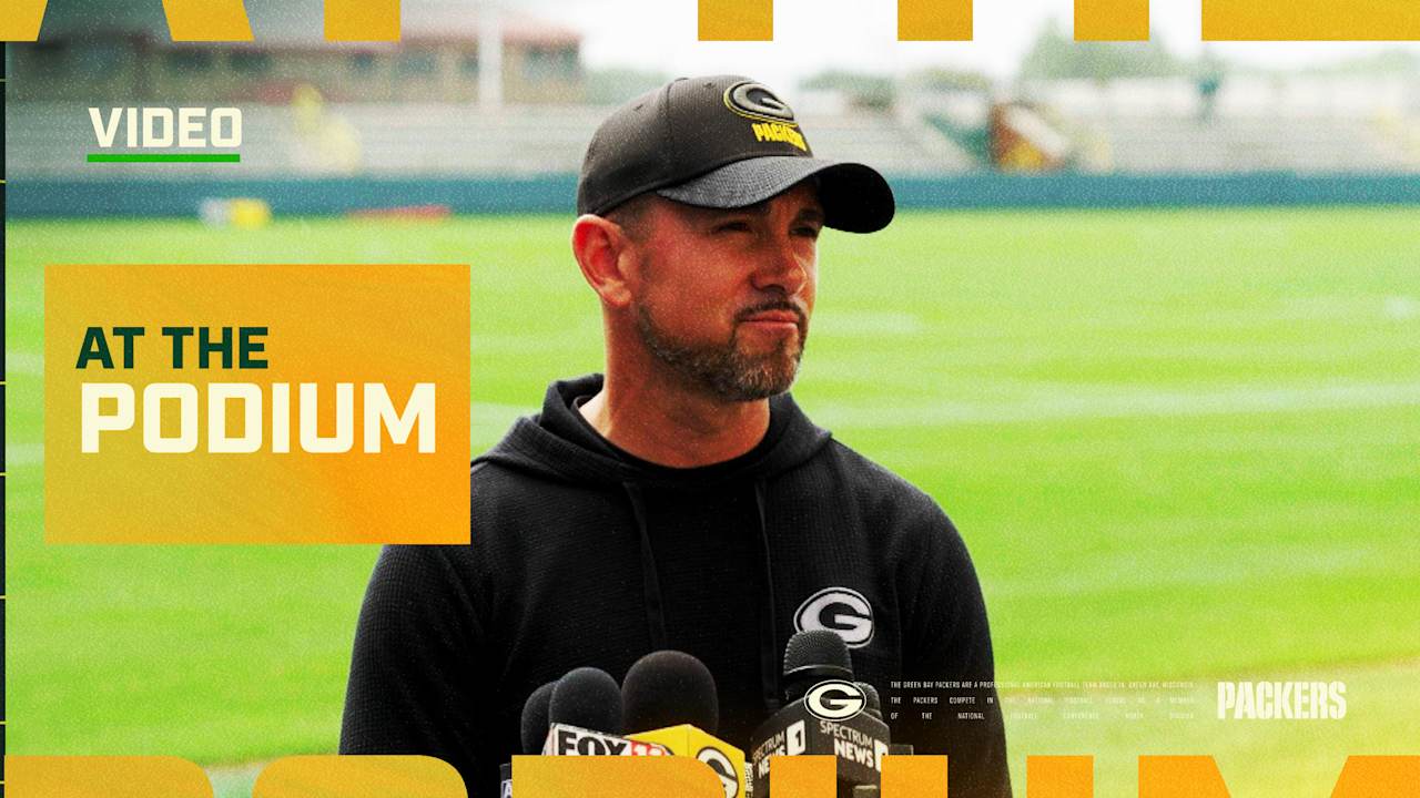 Matt LaFleur on Christian Watson and Jayden Reed: 'Those guys are A+'