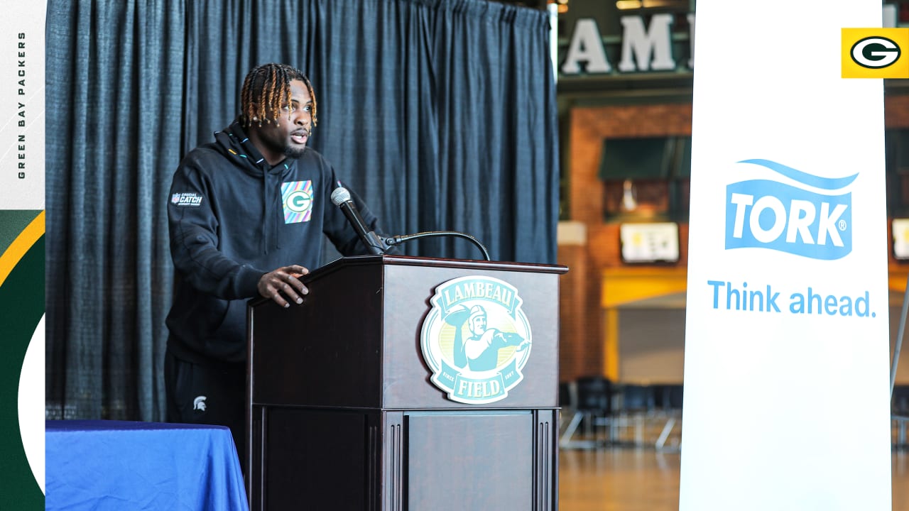 Packers, Tork Donate $29,000 in Hygiene Products for ‘Tackle Hygiene ...