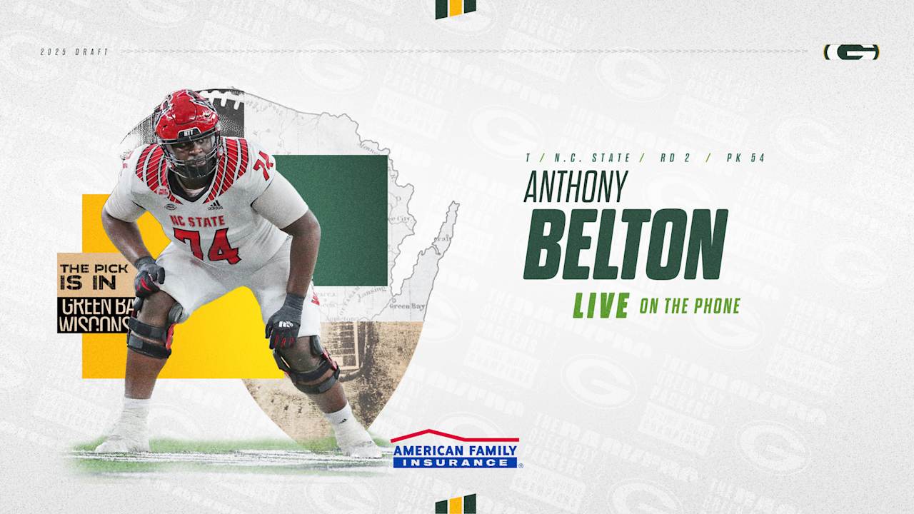 Anthony Belton: ‘I take pride in my physicality’ | 2025 NFL Draft