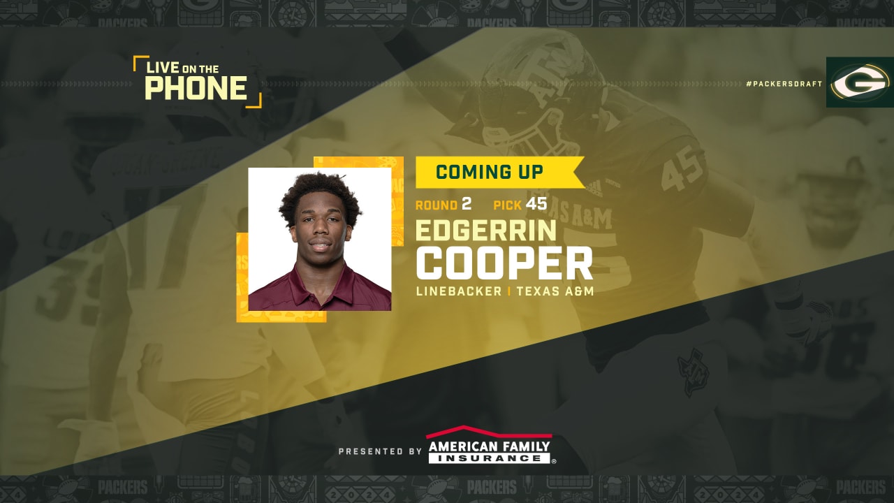 Edgerrin Cooper is ready to win for Packers | 2024 NFL Draft