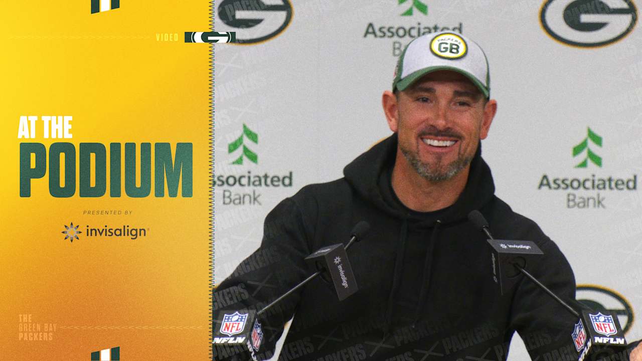 Matt LaFleur looking forward to hosting Eagles on Monday Night Football