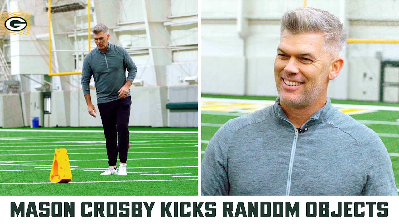 Mason Crosby's trick shots