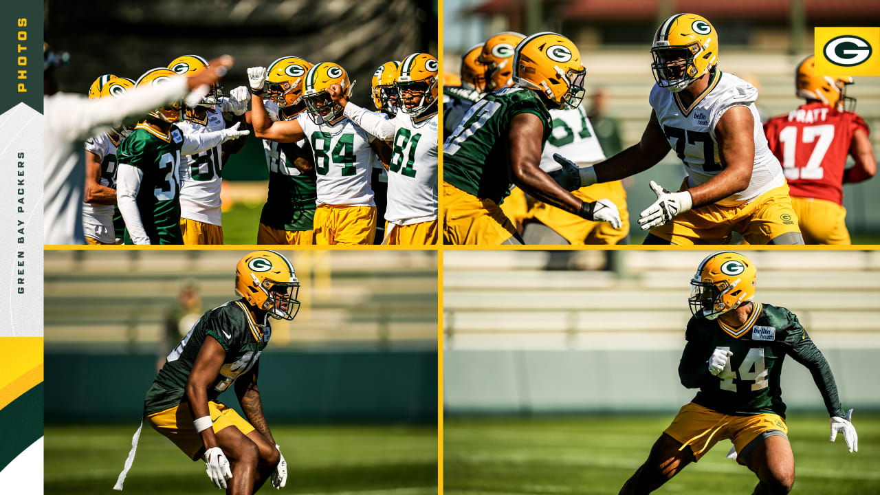 Photos: Packers' rookies hit the field for Day 1 of minicamp