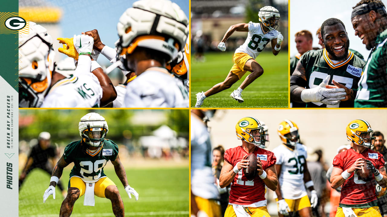 Photos: Packers return to the field to kick off 2024 training camp