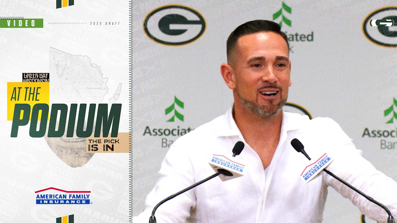 Matt LaFleur: 'That was an exciting draft' | 2025 NFL Draft