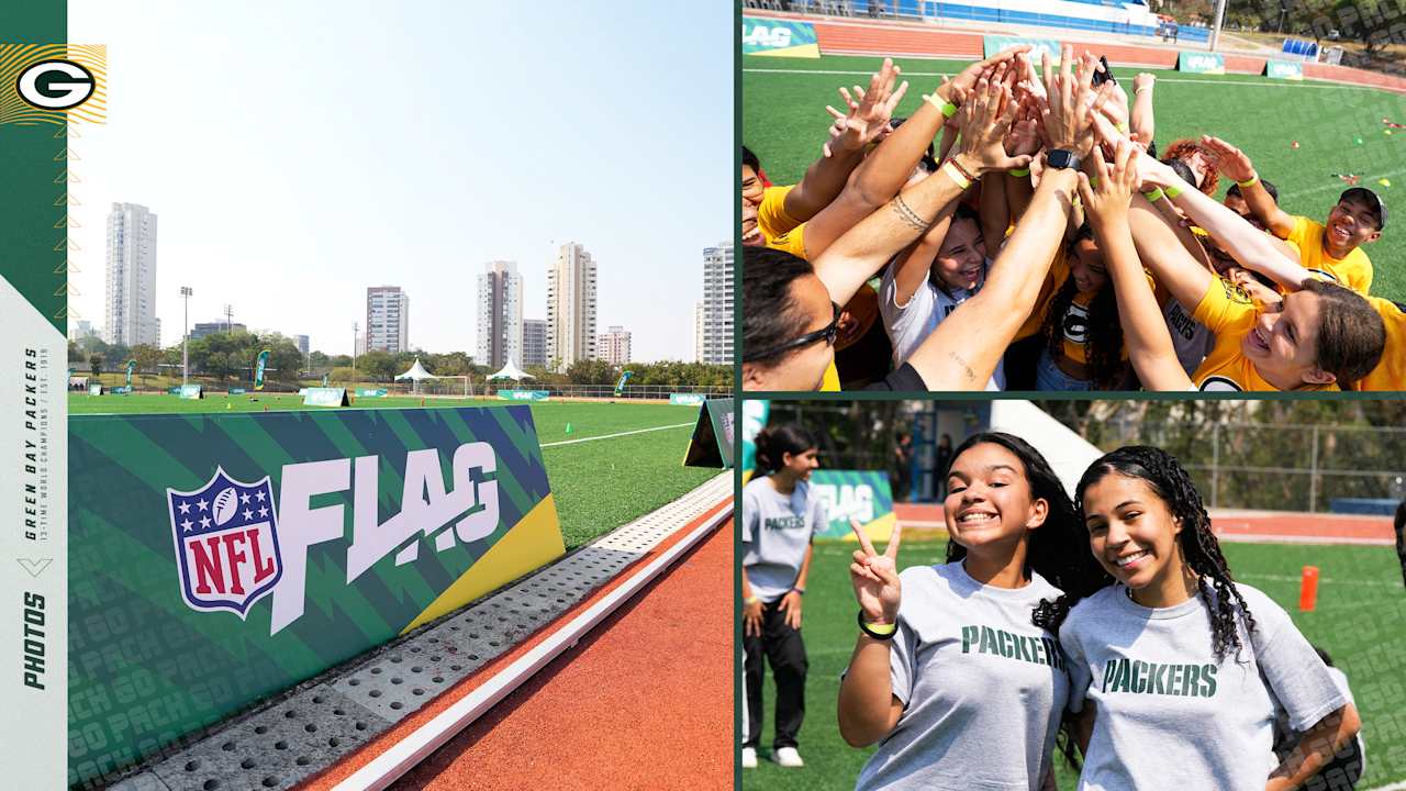 Photos: NFL hosts a community day in Brazil for Packers