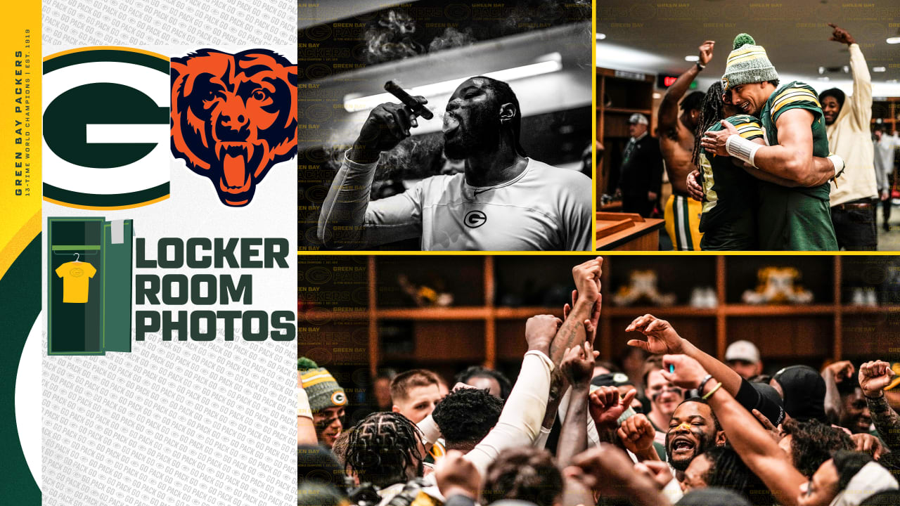 Victory Photos: Inside the Packers' locker room after clinching playoff berth