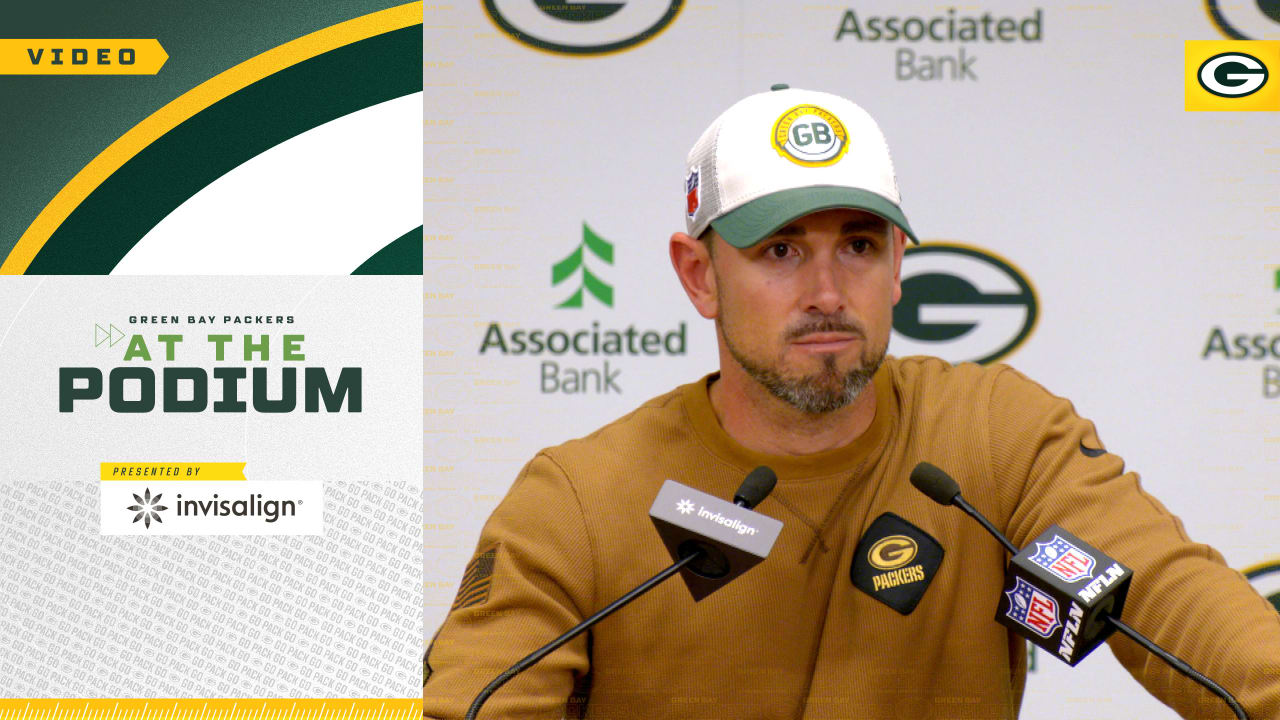 Matt LaFleur says AJ Dillon 'is playing his best ball of the year right now'