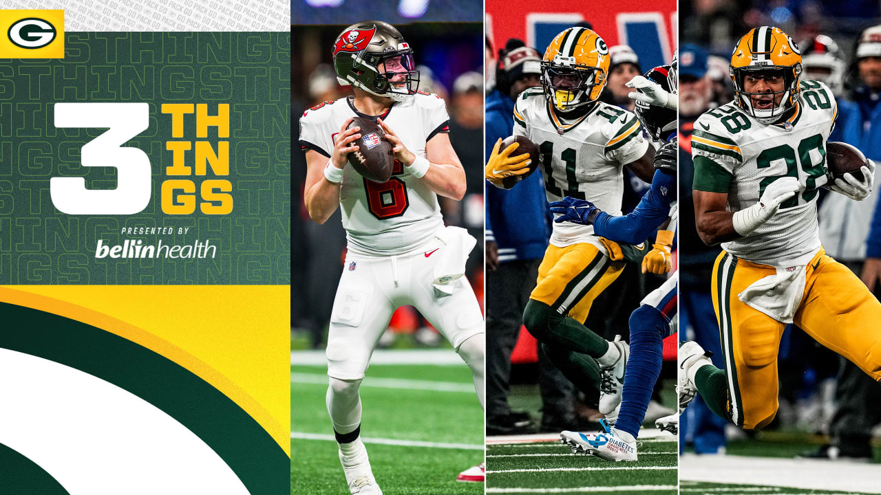 Three Things: Baker Mayfield, Jayden Reed, Packers' run game