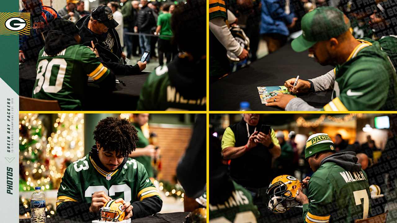 Photos: Packers players support Salvation Army with autograph event