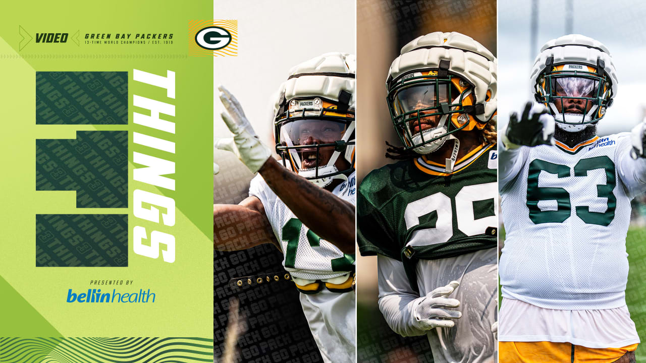 Three Things: Dontayvion Wicks, Xavier McKinney, Rasheed Walker