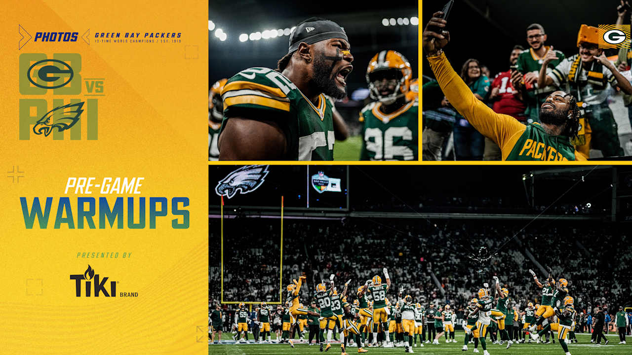 Best photos from Packers-Eagles pregame warmups | Week 1