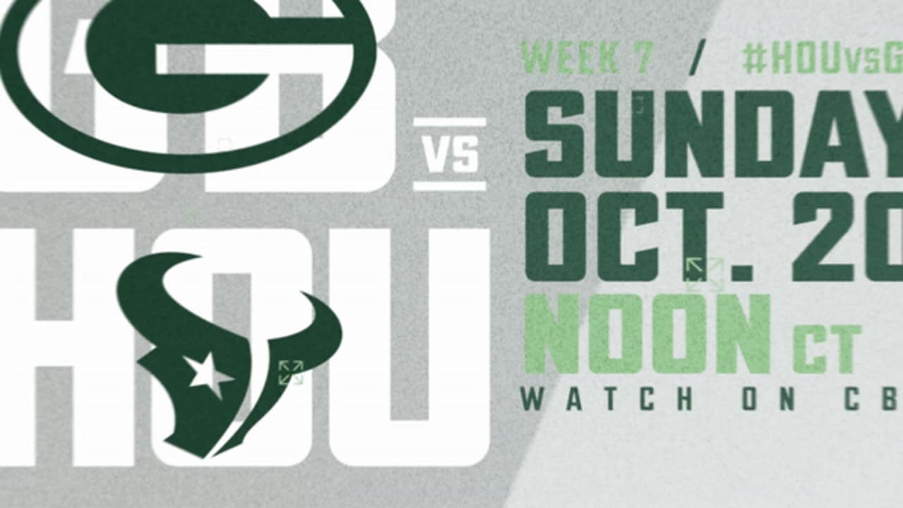 Trailer: Packers vs. Texans | Week 7