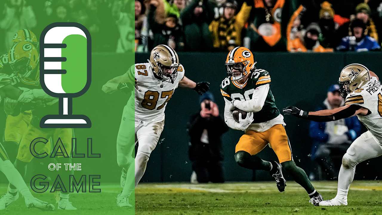 Zayne Anderson with the pick! Listen to the Packers' radio call