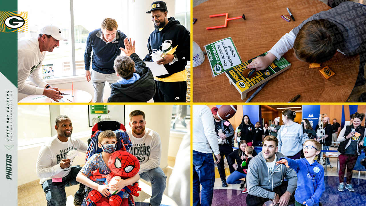 Photos: Packers Tailgate Tour visits Children's Wisconsin