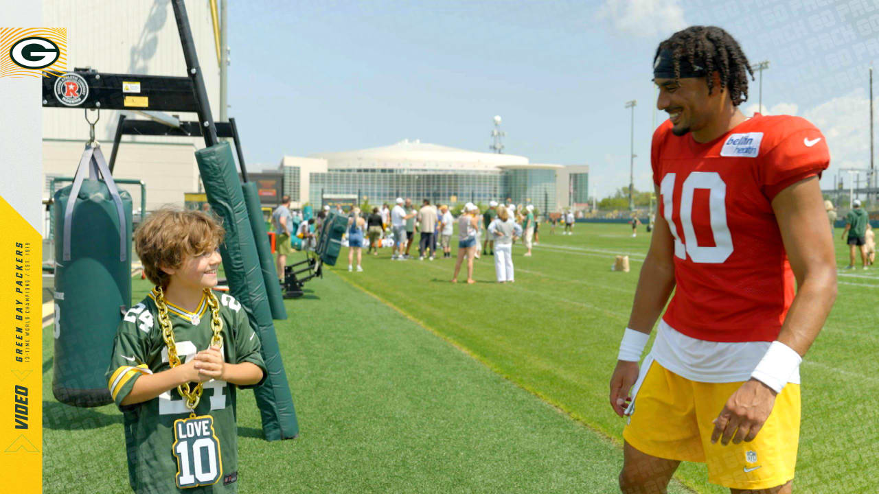 2024 Packers junior reporter goes 1-on-1 with Jordan Love