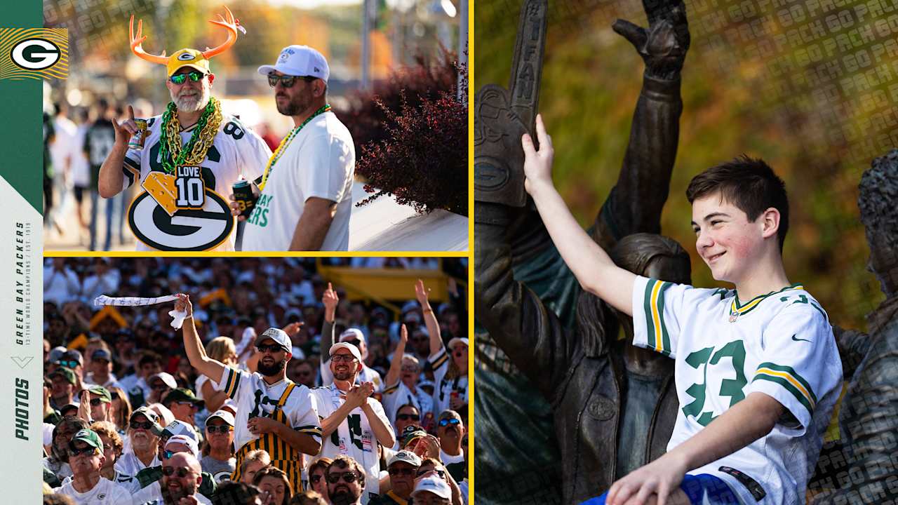 Photos: Packers fans bring the energy during Sunday's whiteout game