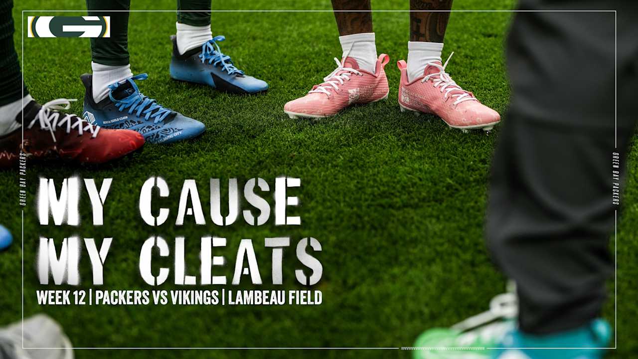 Photos: Packers take part in My Cause My Cleats campaign
