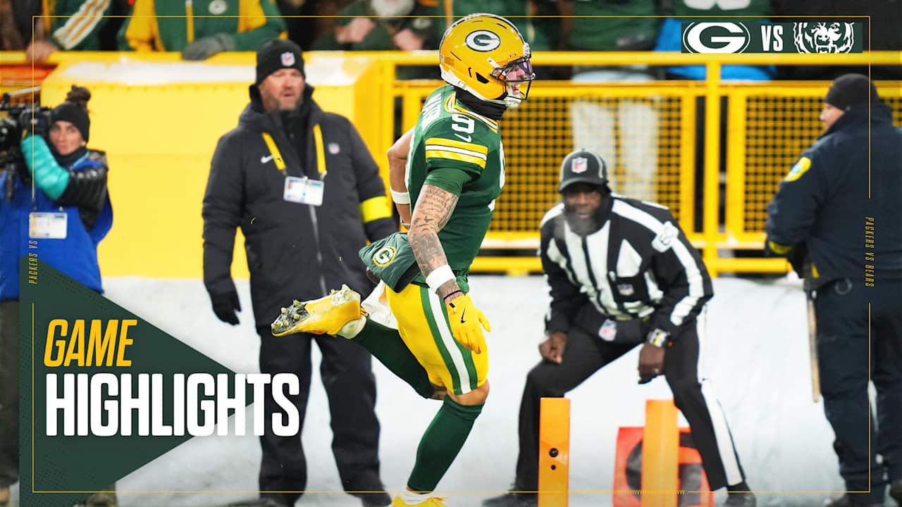 Christian Watson RACES to the end zone | Packers vs. Bears