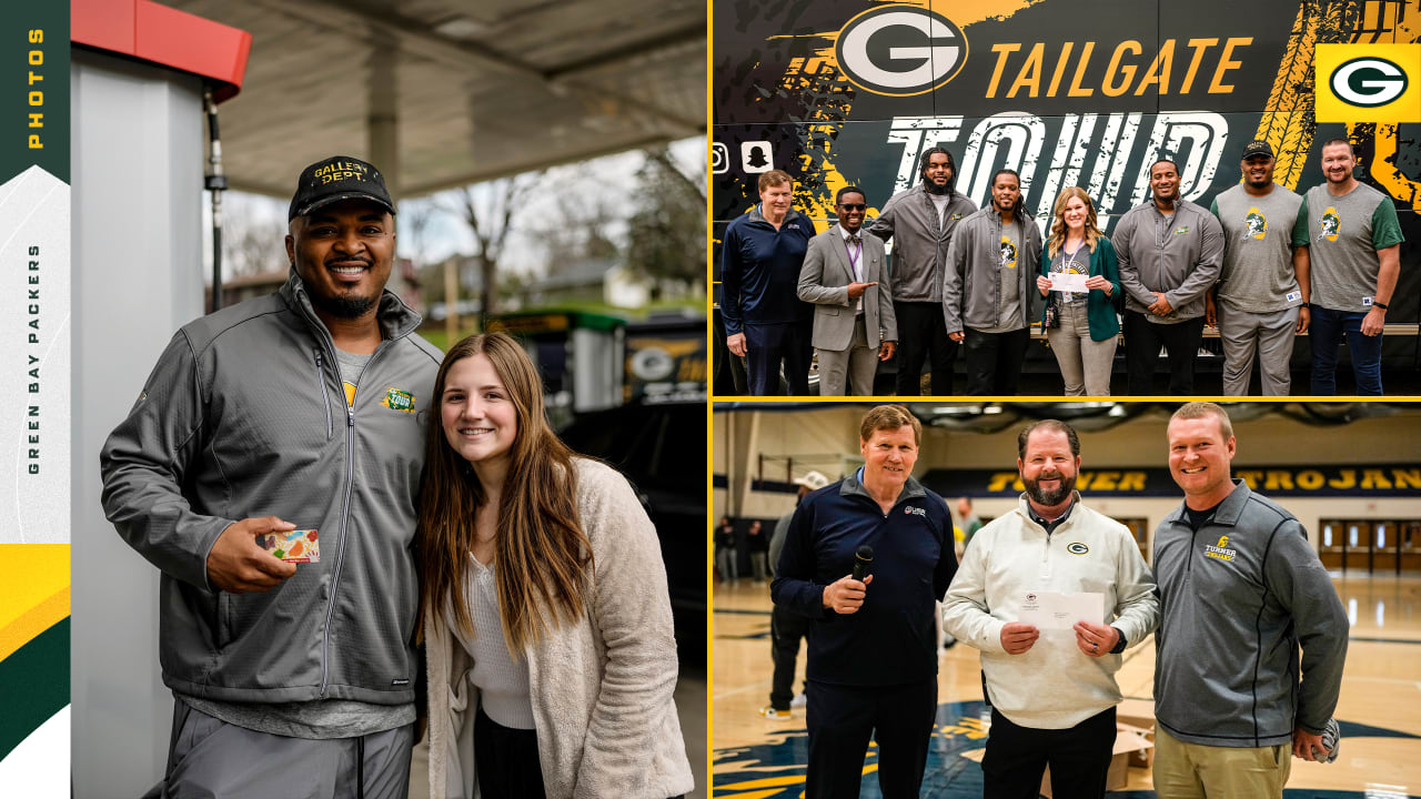 Tailgate Tour: Packers present checks to local high schools, distribute ...