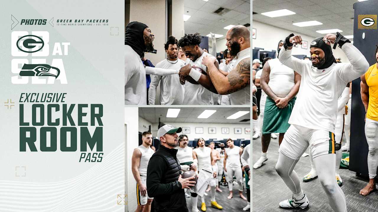 Locker Room Pass: A glimpse inside the Packers' locker room following Sunday Night Football win