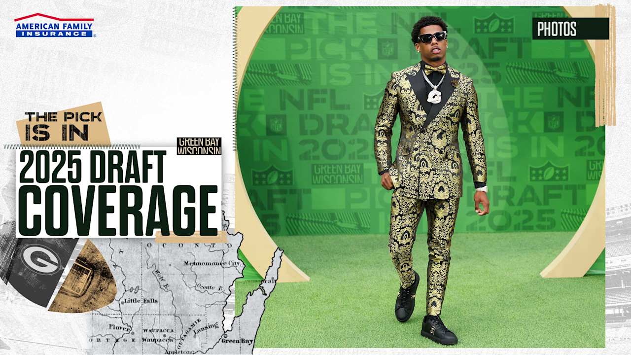 Photos: Packers first-round pick Matthew Golden attends the 2025 NFL ...