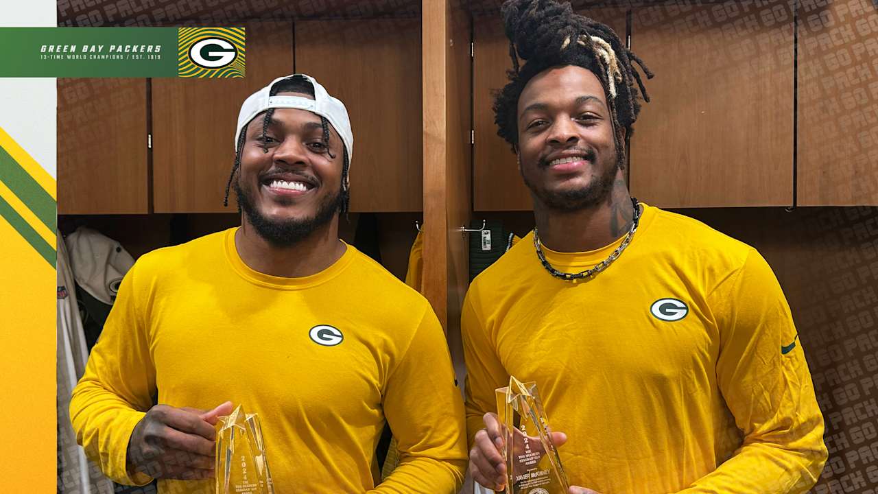 Packers S Xavier McKinney, RB Josh Jacobs honored with 2024 Stand-Up Guy Award