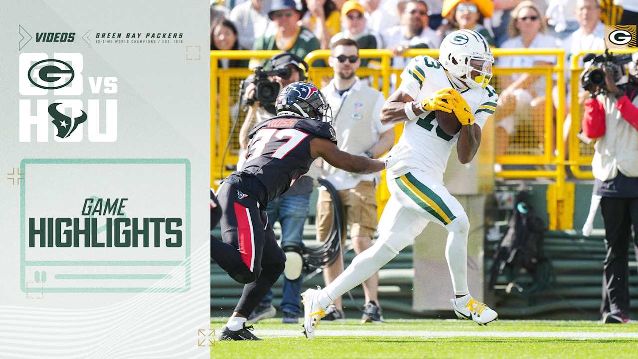 GOING DEEP to Dontayvion Wicks | Packers vs. Texans