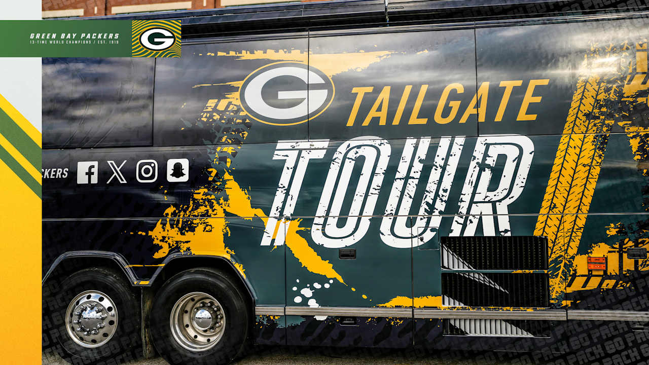Packers’ Tailgate Tour to visit fans around Wisconsin April 8-12