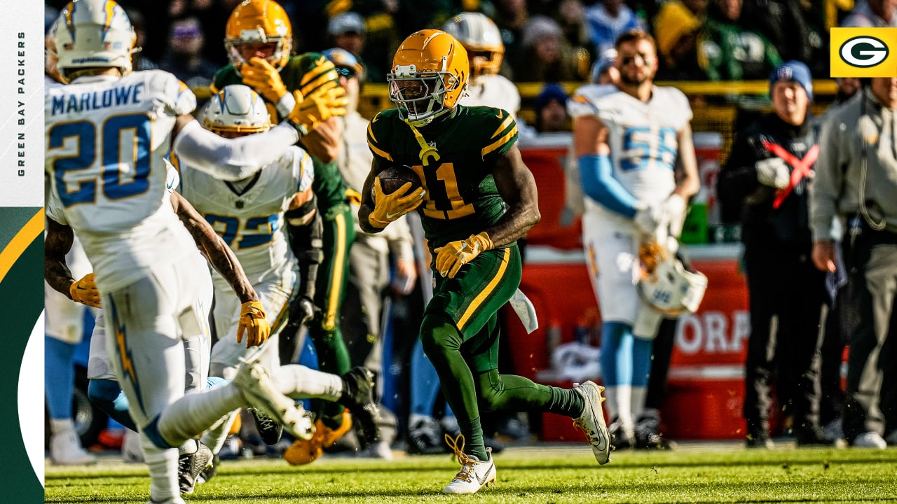 Vote Packers WR Jayden Reed for NFL Rookie of Week 11