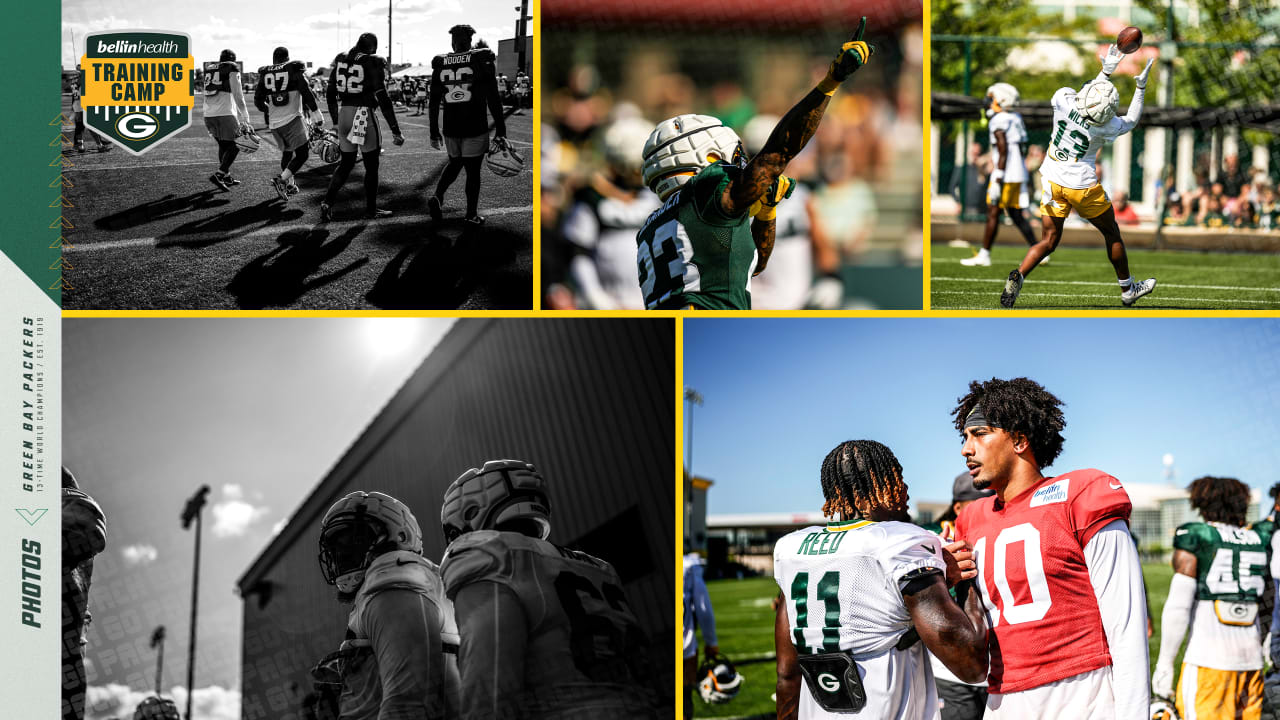 Photos: Packers hit the field for practice on sunny Tuesday afternoon