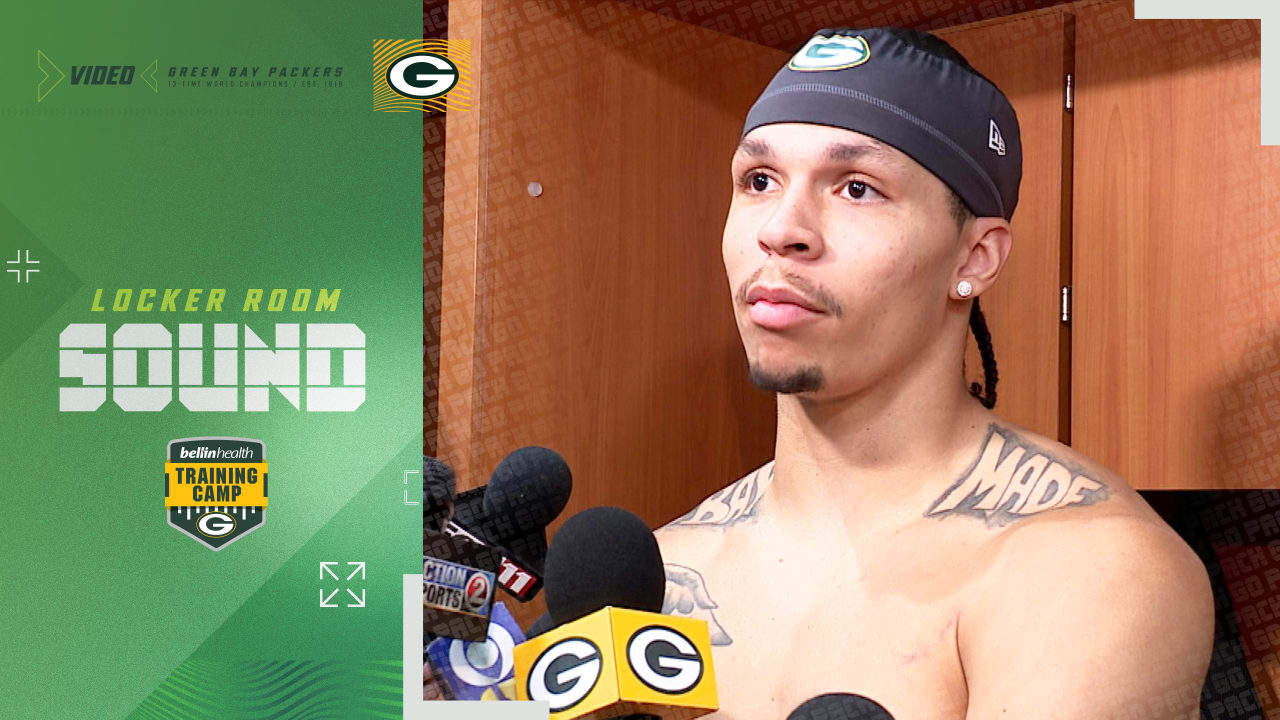 Christian Watson: 'The energy as a whole from the team has been up'