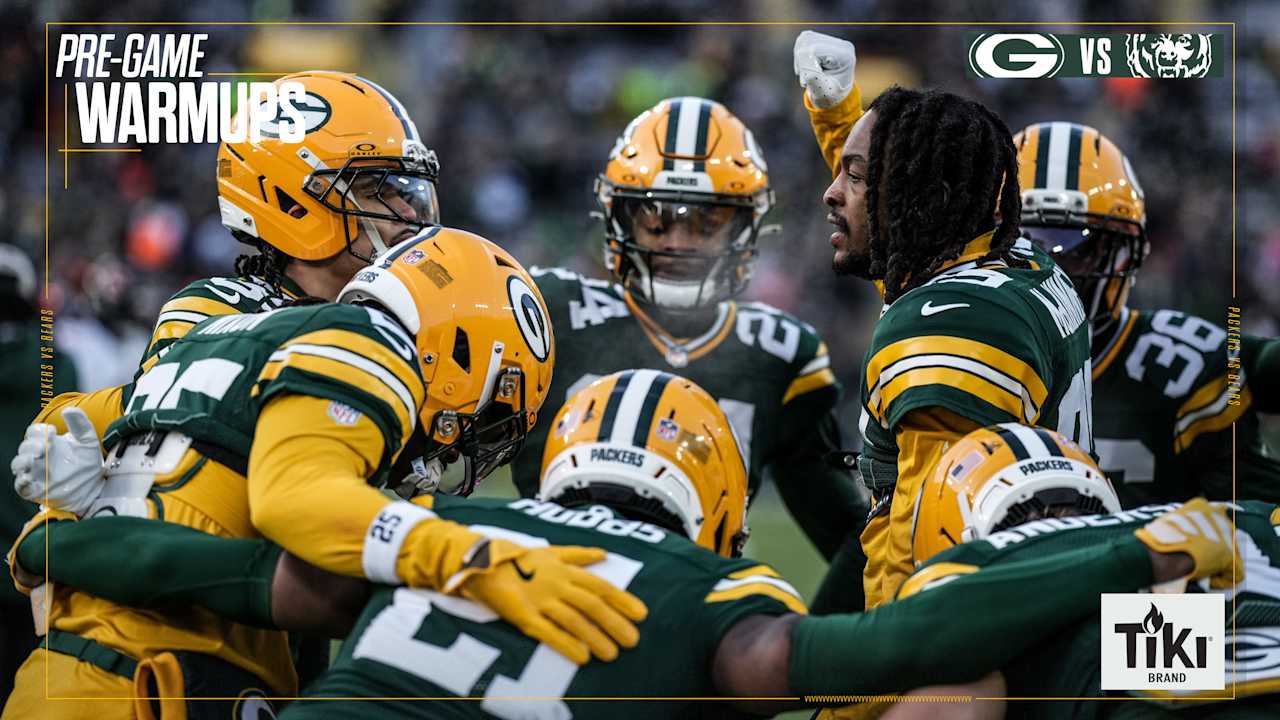 Best photos from Packers-Bears pregame warmups | Week 14