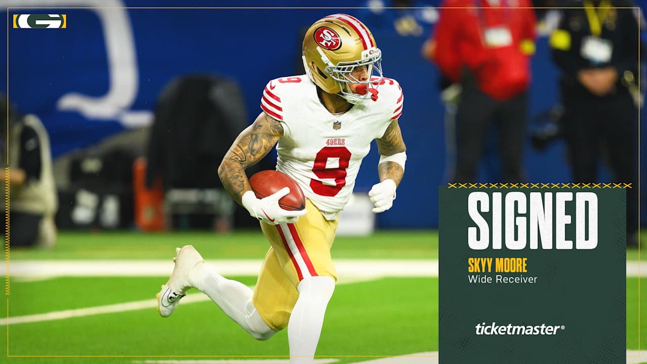 Packers sign WR Skyy Moore
