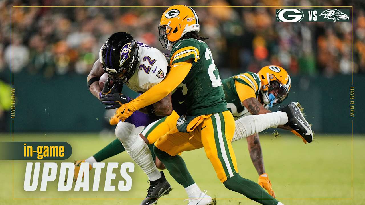 Packers and Ravens tied at 7 after first quarter - BVM Sports