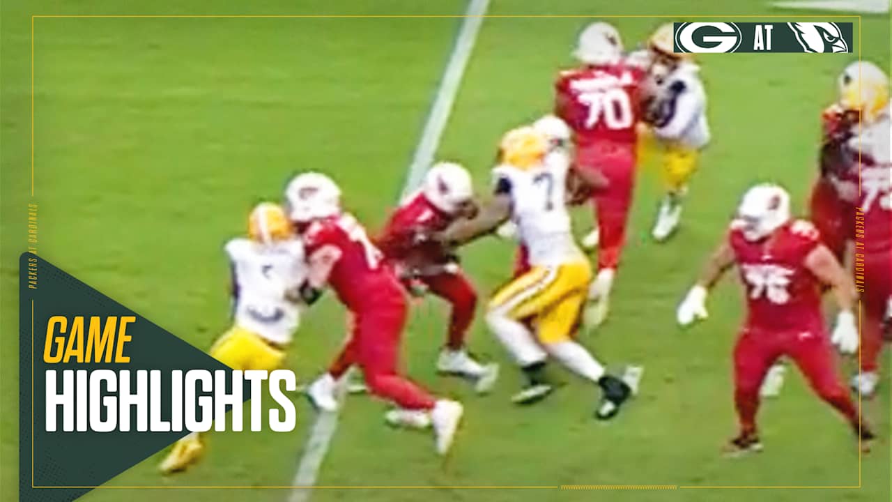 Quay Walker SACK | Packers vs. Cardinals