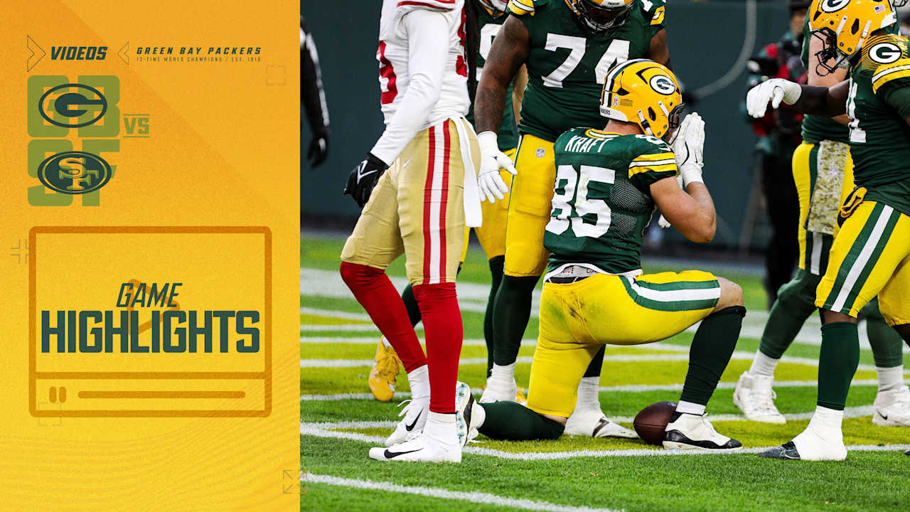 TOUCHDOWN Tucker Kraft | Packers vs. 49ers