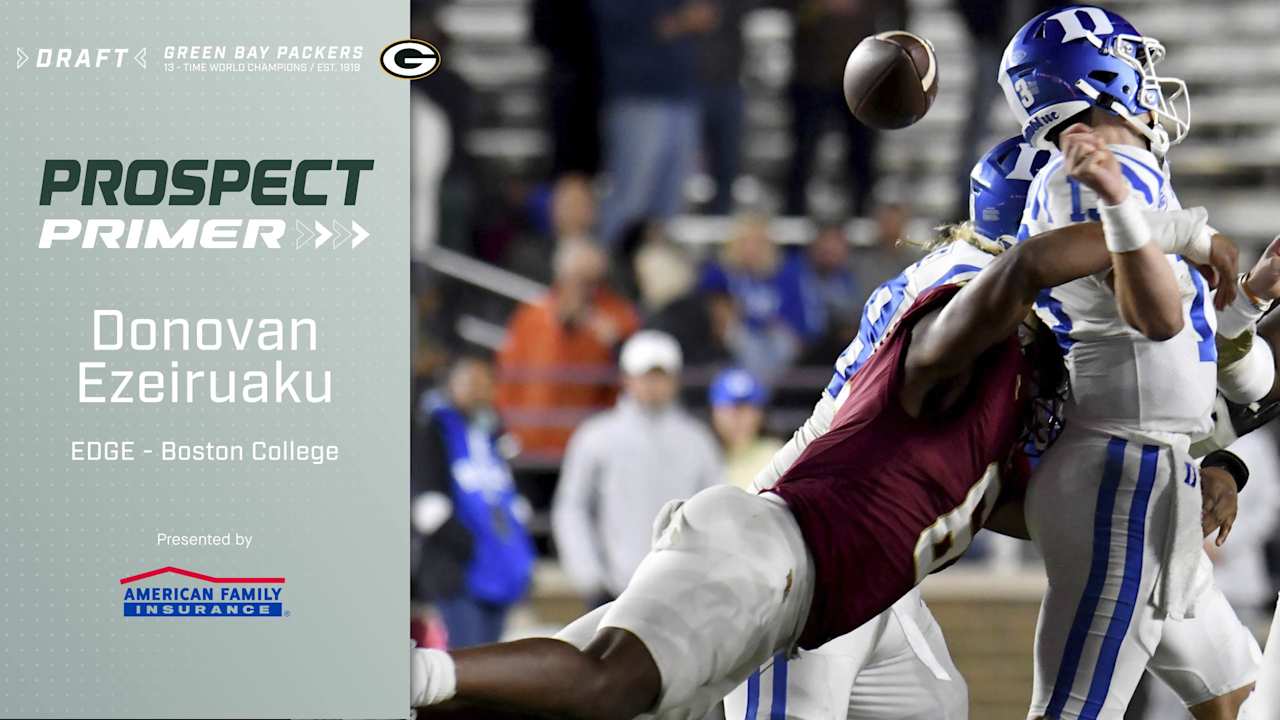 Prospect Primer: Donovan Ezeiruaku, Edge, Boston College