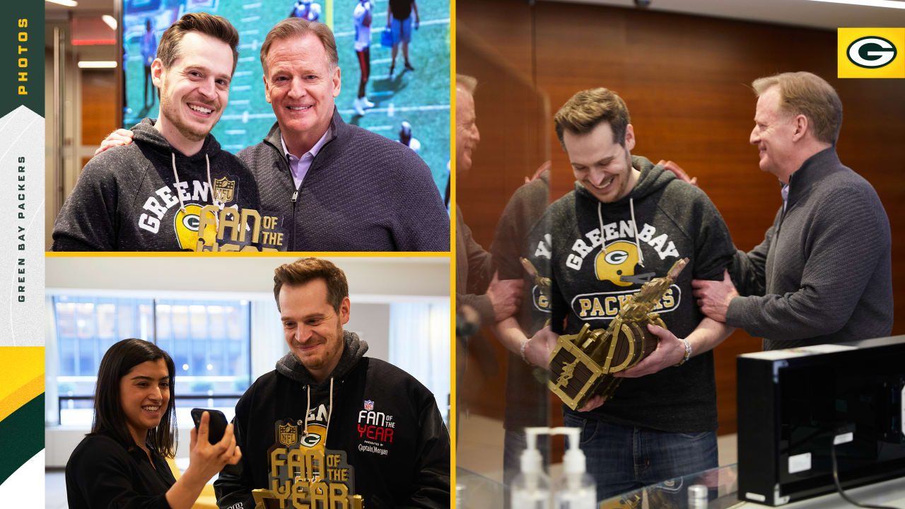Photos: Packers fan Tom Grossi wins 2023 NFL Fan of the Year Award