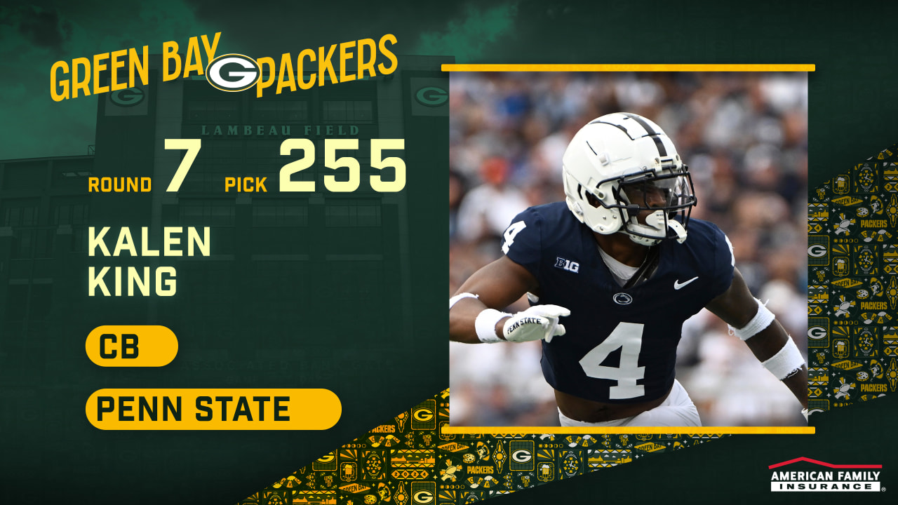 2024 NFL Draft: Packers select Penn State CB Kalen King in 7th round ...
