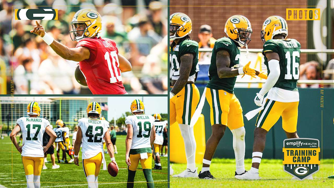 Photos: Sun shines on Packers' Monday training camp practice