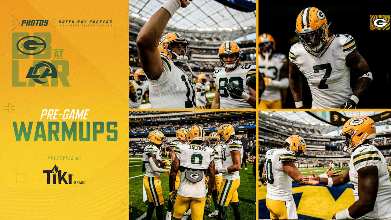 Best photos from Packers-Rams pregame warmups | Week 5